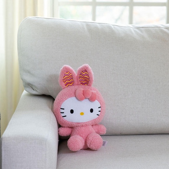 Hello Kitty | Holiday | Hello Kitty Pink Bunny Suit Plush 8 | Poshmark
